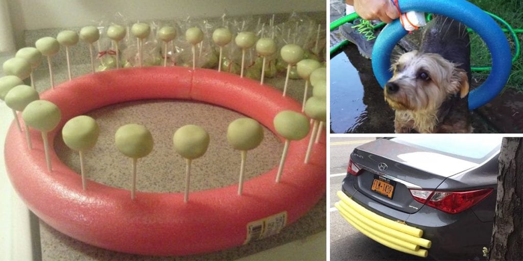 These Pool Noodle Hacks Will Make Life Seem Like A Sunday Pool Party ...